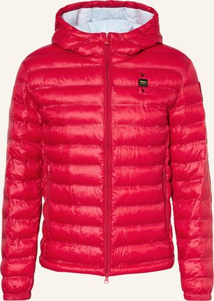 Blauer Steppjacke Charles rot