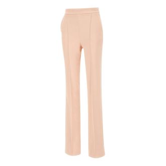 Elisabetta Franchi Femme, Pantalons, Rose, Taille: 42 FR Straight Pantalons