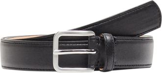 Selected Damen Slfclara Leather Belt, Black, Numeric_90