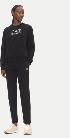 Emporio Armani Jogginganzug 7W000115 AF13135 MC004 Schwarz Regular Fit