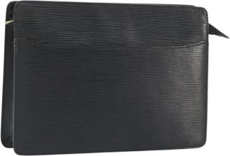 Louis Vuitton Pre-owned Sacoche en cuir Epi - Femme - Pre-owned - Noir - Taille: ONE Size