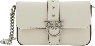 Pinko Pinko, Femme, Sacs, Blanc, Taille: ONE Size Love One Slouchy Baby