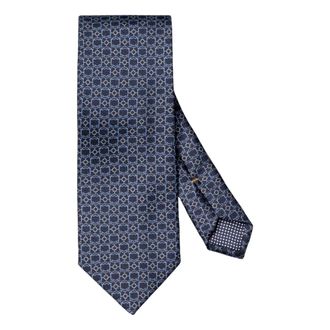 Eton Krawatte aus Seide mit Kettenmuster - - Accessories - Herren - Blau - ONE SIZE