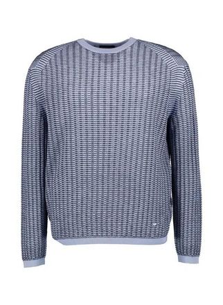 Emporio Armani Herren Pullover blau Gestreift