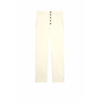Dondup Nima Loose Chino Hose - - Trousers - Damen - Beige - W27