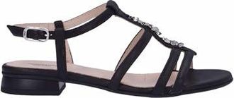 Nero Giardini E513272D Sandales Femme en Cuir - Noir 37 EU