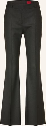 HUGO BOSS Hugo Hose Hiso Mit Glitzergarn schwarz
