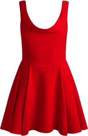 Alice & Olivia Femme, Robes, Rouge, Taille: 36 FR Estrella Mini Dress