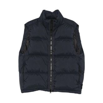 Stone Island Seamless Tunnel Nylon Down-TC Weste - - Jackets - Herren - Blau - L