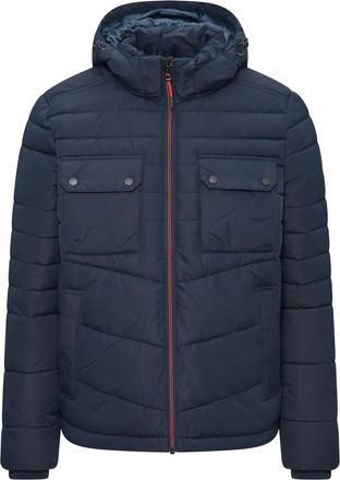s.Oliver Gesteppte Jacke mit Abnehmbarer Kapuze Navy XXL