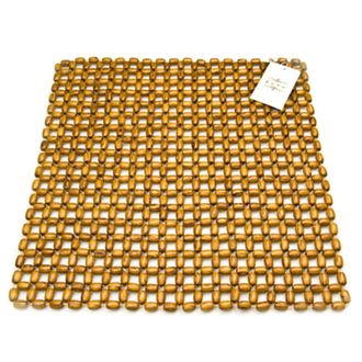 Generico Perlen-Sitzbez&uuml;ge: bel&uuml;ftetes Autokissen, 45 x 45 cm, atmungsaktive und k&uuml;hlende Perlenmatte, bequeme St&uuml;tzschicht, Design und tragbar, einfache Insta