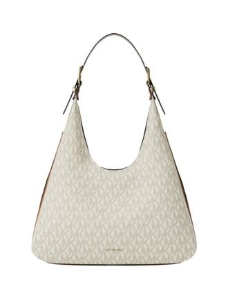 Michael Michael Kors Nolita monogram shoulder bag - Blanc