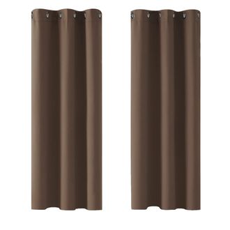 Deconovo Blickdicht Gardinen mit &Ouml;sen f&uuml;r Schlafzimmer Thermogardinen Vorhang Blickdicht Thermovorhang K&auml;lteschutz Thermogardine Hitzeschutz dicke Thermovorhan