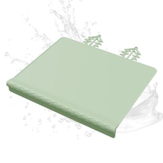 Generico Platzdeckchen für Babys, rutschfest, aus Silikon, mit Kollisionsrand, für Kinder, zum Essen beim Abendessen und zum Essen