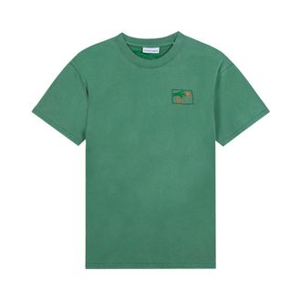 Maison Labiche Homme, Tops, Vert, Taille: M Le Tee-shirt Patureau palm paradis