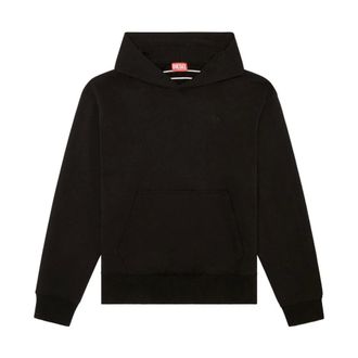 Diesel Homme, Sweatshirts et sweats &agrave; capuche, Noir, Taille: L Pull en Tricot &Eacute;l&eacute;gant avec Capuche