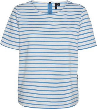 Vero Moda VMABBY SS Zip TOP JRS NOOS