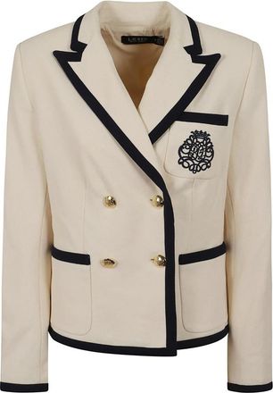 Ralph Lauren Femme, Vestes, Beige, Taille: 36 FR Blazer en Tricot / Veste Sport