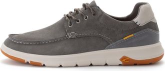 Camel Active Herren Schnürschuh aus Leder mit Textilfutter Grau, menswear-42