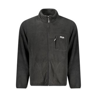 Fila Fleecejacke durchgehend Rei&szlig;verschluss - - Jackets - Herren - Schwarzk - S