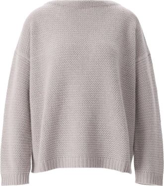 Sminfinity Femme, Pulls, Gris, Taille: 40/42 FR Tricot &agrave; col rond