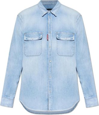 Dsquared2 Herren, Shirts, Blau, XLGr&ouml;&szlig;e