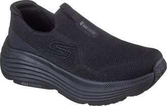 Skechers Damen Max Cushioning Endeavour Sarasota Sneaker, Schwarz/Schwarz, 38.5 EU