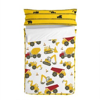 Hf Living Bettbezug mit F&uuml;llung HappyFriday Mr Fox Machinery Bunt 105 x 200 cm
