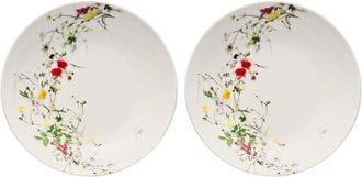 Rosenthal Brillance Fleurs Sauvages Suppenteller 21 cm (Packung mit 2)