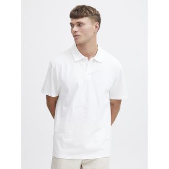 Solid Poloshirt 21108171 Wei&szlig; Regular Fit
