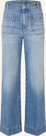 Victoria Beckham Wide Leg Jeans Alina blau