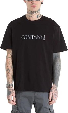 C.P. Company C.p. Company, Homme, Tops, Noir, Taille: S T-shirt C.p. Company