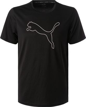 Puma Herren T-Shirt schwarz Mikrofaser/Funktion