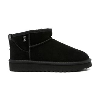 Liu Jo Schwarze Faux-Shearling Stiefeletten - - Shoes - Damen - Schwarzk - 37 EU
