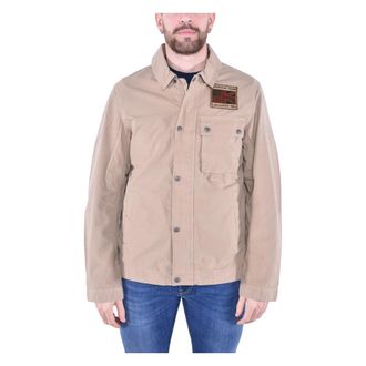 Barbour Casual Workers Jacke - - Jackets - Herren - Beige - L