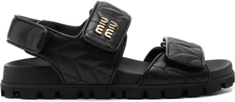 Miu Miu Sandali Nappa Matelasse