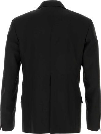 Jil Sander Black Giacche E Gilet Jacket