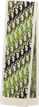 Dior Homme, Accessoires, Vert, Taille: ONE Size Oblique Scarf
