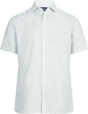 Hackett Chemise manches courtes &agrave; rayures en lin
