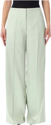 Alberta Ferretti Femme, Pantalons, Vert, Taille: 38 FR Wide Pantalons
