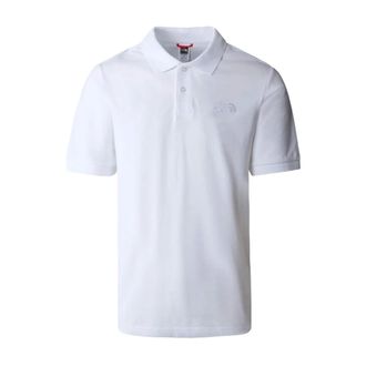 The North Face Homme, Tops, Blanc, Taille: 2XL Polo Homme Blanc Coton Printemps/Été 2024