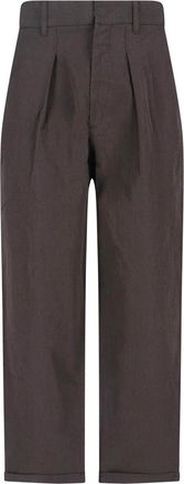RANRA Pantalons D&eacute;contract&eacute;s - Marron