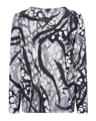 Hajo Sweatshirt Sweatshirt mit Zierb&auml;ndern