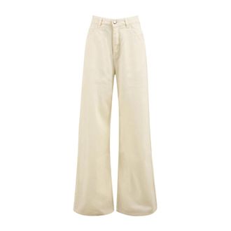 Icon Denim Los Angeles Debby Wide Jeans - - Jeans - Damen - Beige - W27