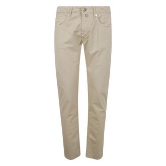 Incotex Stretch Denim Jeans mit 5 Taschen - - Trousers - Herren - Beige - W38