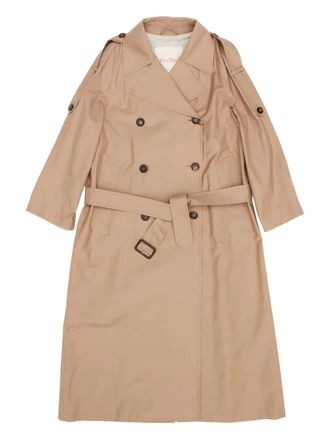 Max Mara trench &agrave; taille ceintur&eacute;e - Tons neutres