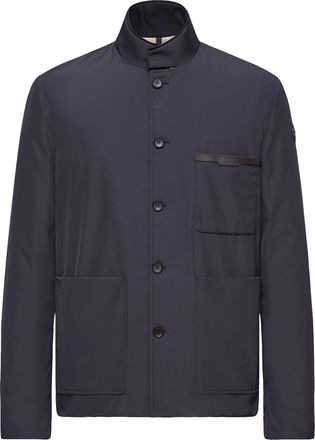 Moncler Moncler Doudoune-chemise Westerlies, Homme, Bleu, Taille: 0