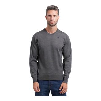 K-Way Sebastien Merino Pullover - - Knitwear - Herren - Grau - XL