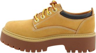 Timberland Mocassins &agrave; plateforme Stone Street - Femme - Chaussures - Brun - Taille: 41 EU