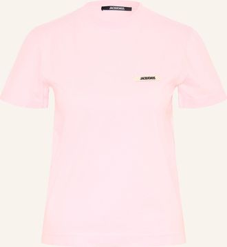 Jacquemus Jacquemus T-Shirt Le T-Shirt Gros Grain pink